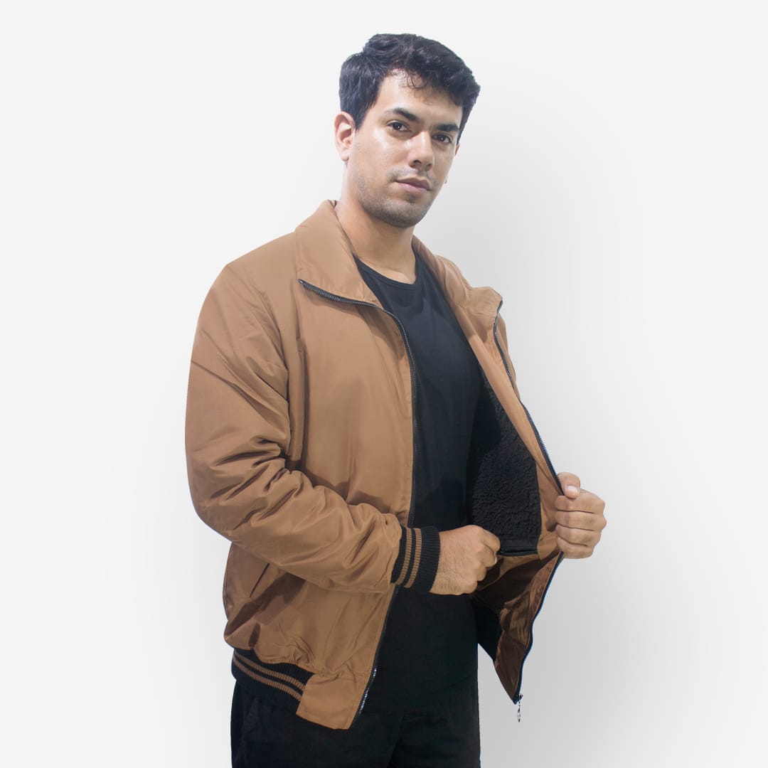 Casaca Dexmen Raff Peluche Camell – Urban Dexmen Perú